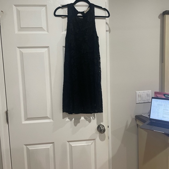 Ginger G | Dresses | Ginger G Black Lace Mini Dress | Poshmark